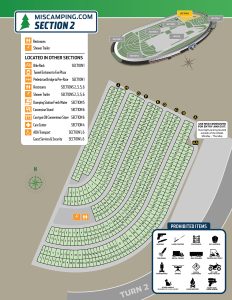 MAPS | MICHIGAN INTERNATIONAL SPEEDWAY