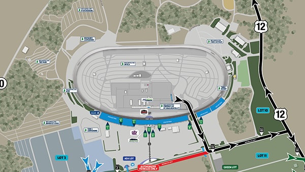 MAPS | MICHIGAN INTERNATIONAL SPEEDWAY